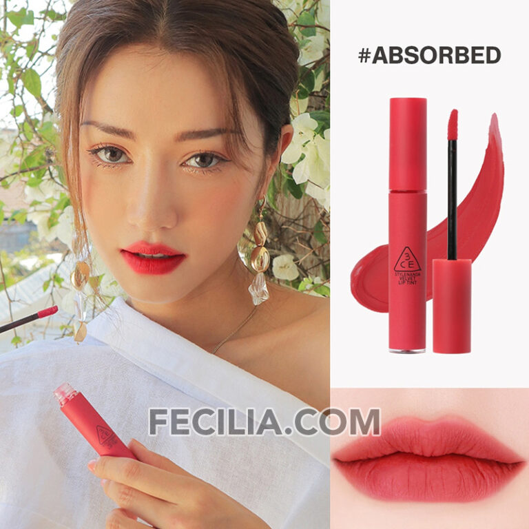Son Kem Lì 3CE chính hãng 3CE Velvet Lip Tint 4g màu mịn màng, lâu trôi ...